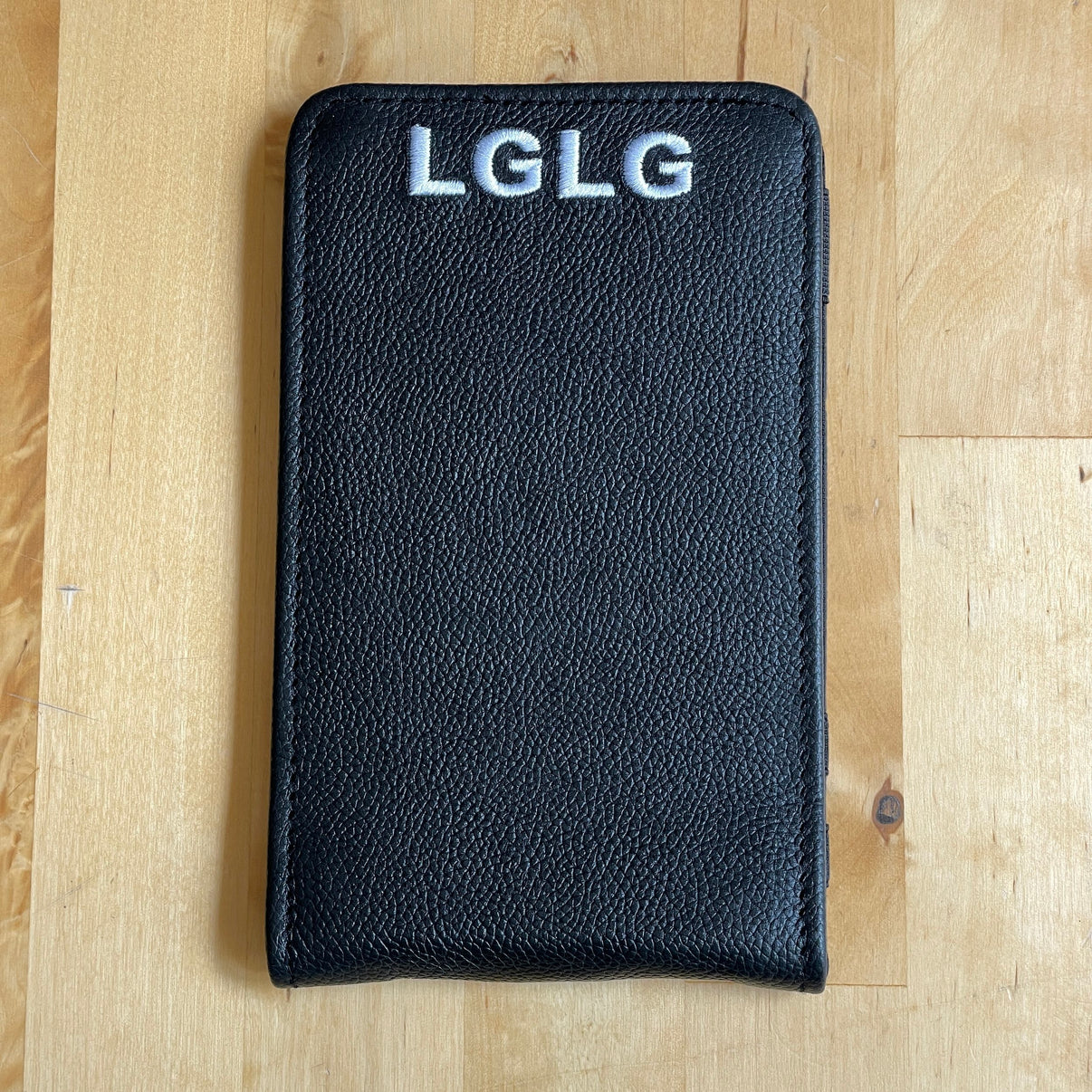 Scorecard / Yardage Book Cover - LGLG Flag Design (Black) – Chasing Scratch